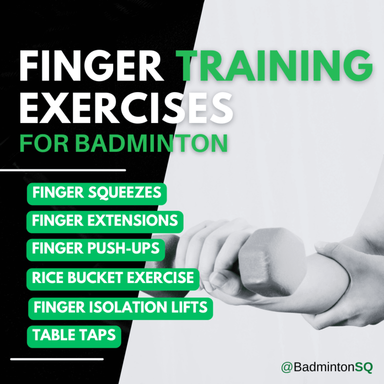 Badminton Finger Training Exercises for All
